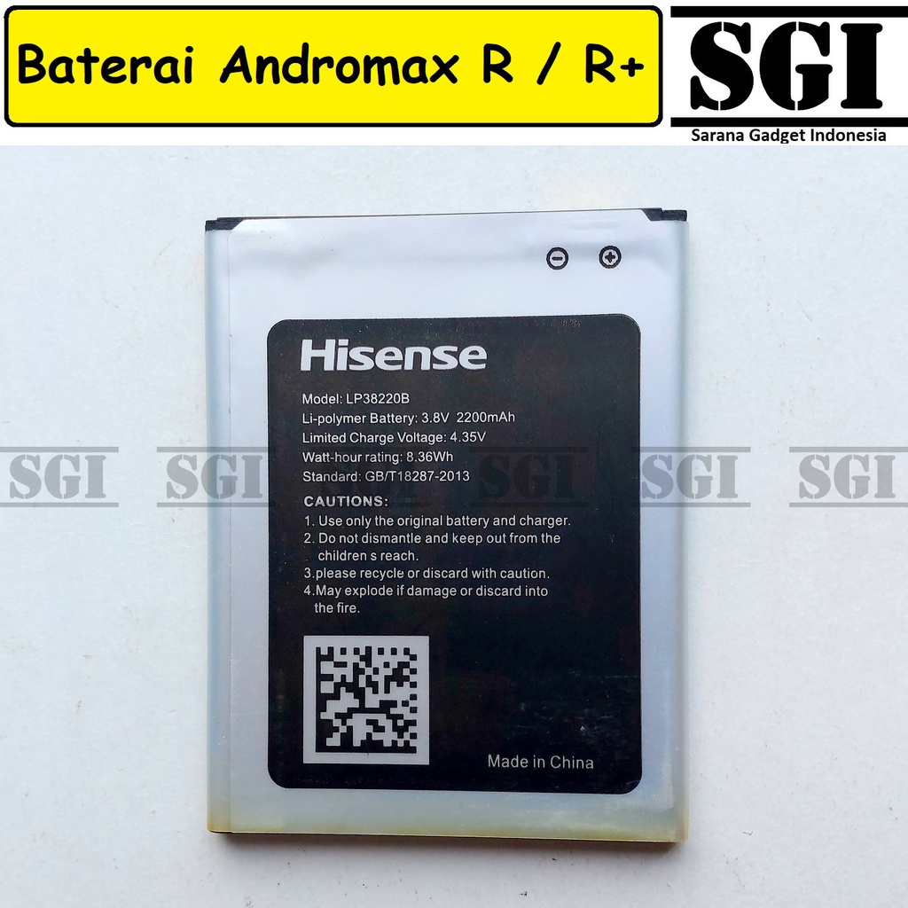 Jual Baterai Smartfren Andromax R 4G LTE Double Power LP38220 Battery ...