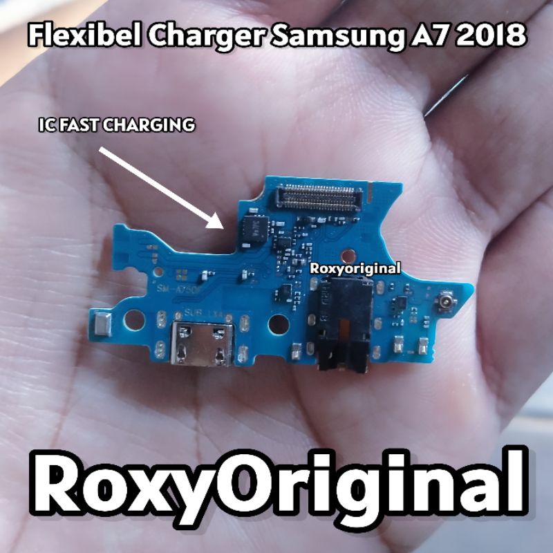 Jual Konektor Cas Papan Flexible Charger Casan Samsung A7 2018 / A750 Plus Ic Fast Charging ...
