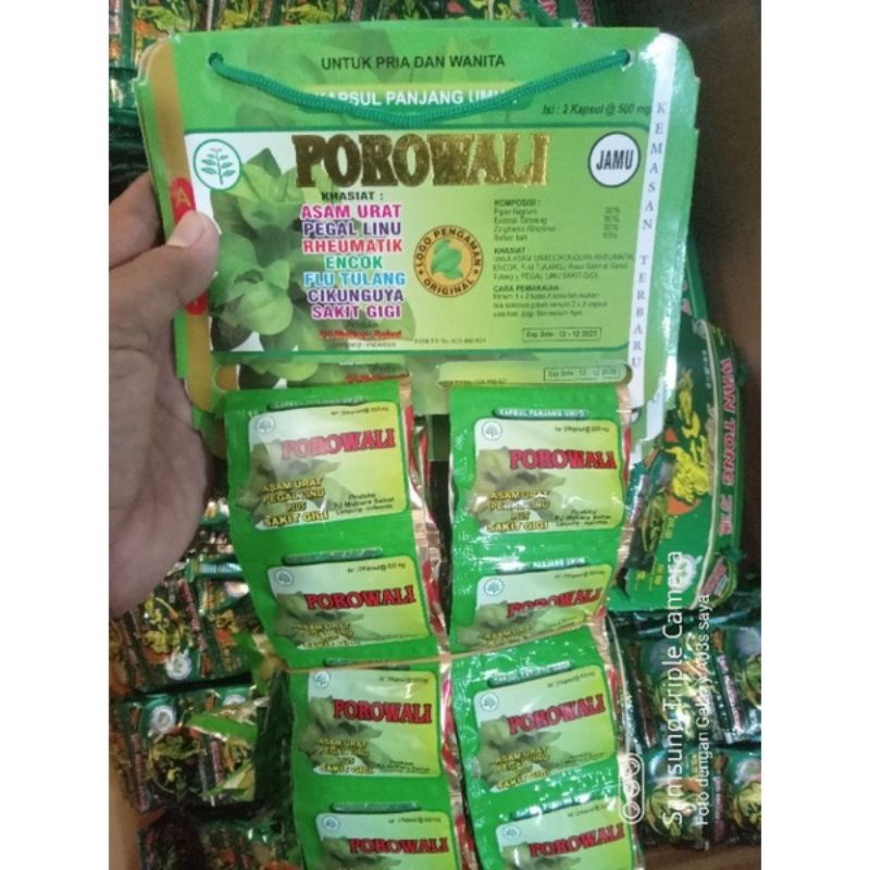 Jual POROWALI ASLI ORI PORO WALI KPSL PEGAL LINU ASAM URAT | Shopee ...