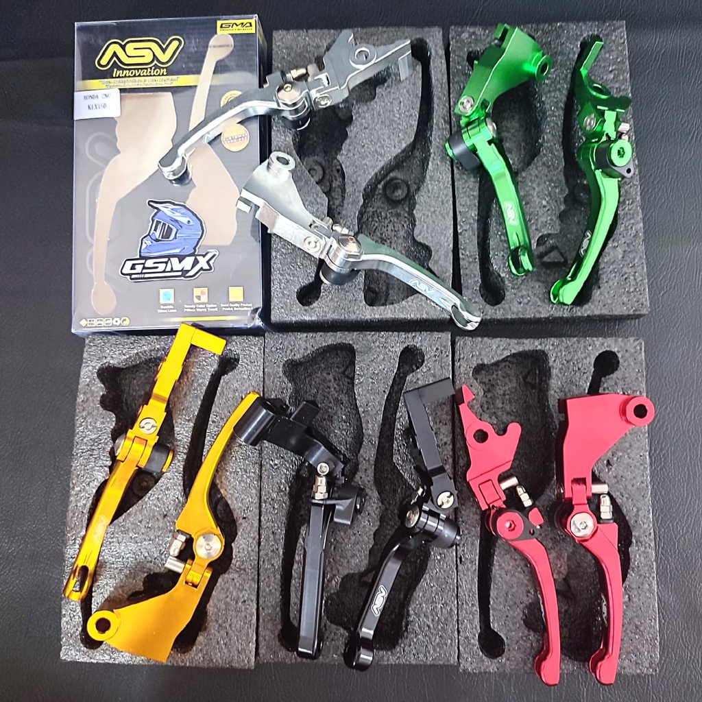 Jual HANDLE ASV HANDLE LIPAT KLX 150 DTRACKER 150 CNC ALUMINIUM ANTI ...