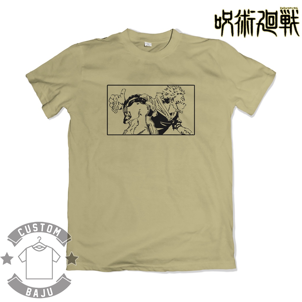 Jual Kaos Sukuna vs Finger Bearer Anime Jujutsu Kaisen 351 | Shopee ...
