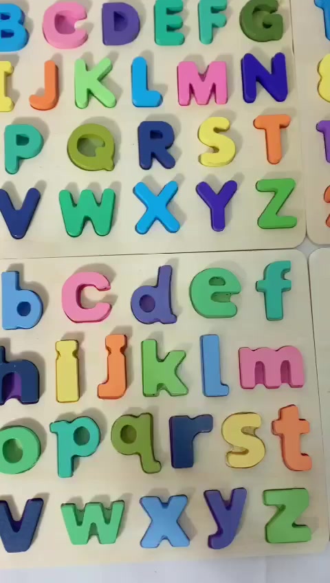 Jual WD Puzzle ABC dan Number Timbul Jumbo Murah Chunky Puzzle Anak ...