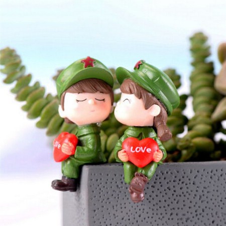 Jual Miniature Lover Figures - Lovers Couple Figurines #08 (2pcs ...