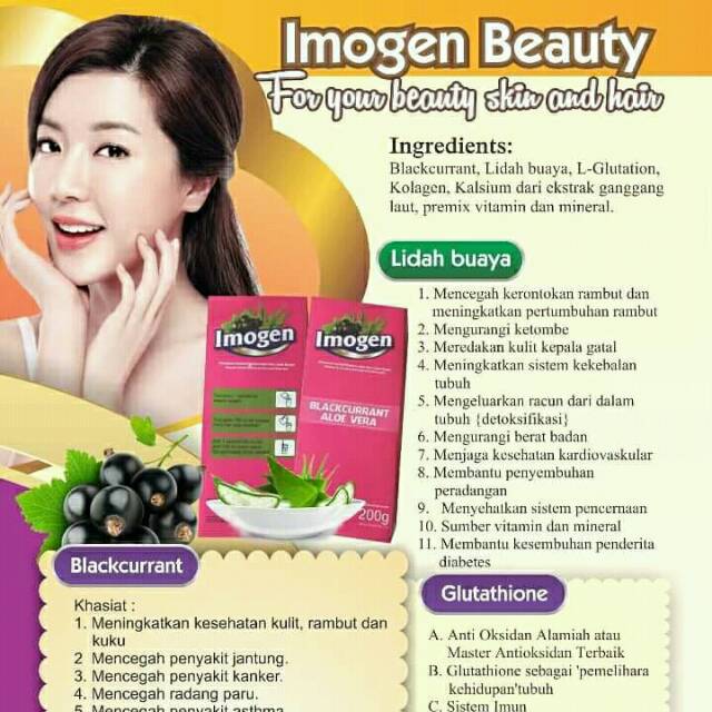 Jual IMOGEN BLACKCURRANT | Shopee Indonesia