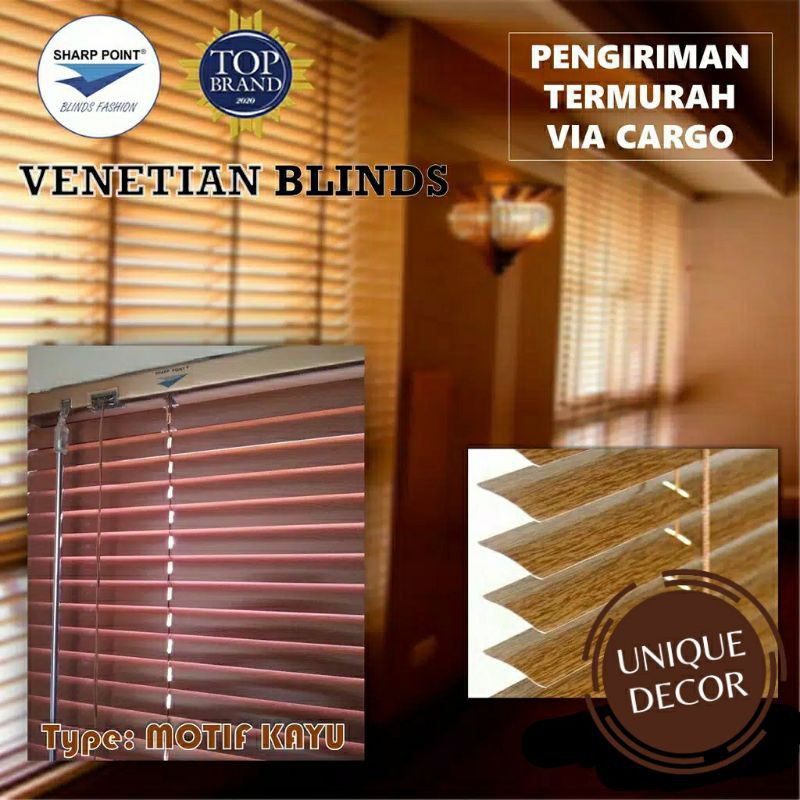 Jual GORDEN TIRAI RUMAH / KANTOR MINIMALIS - VENETIAN / HORIZONTAL ...