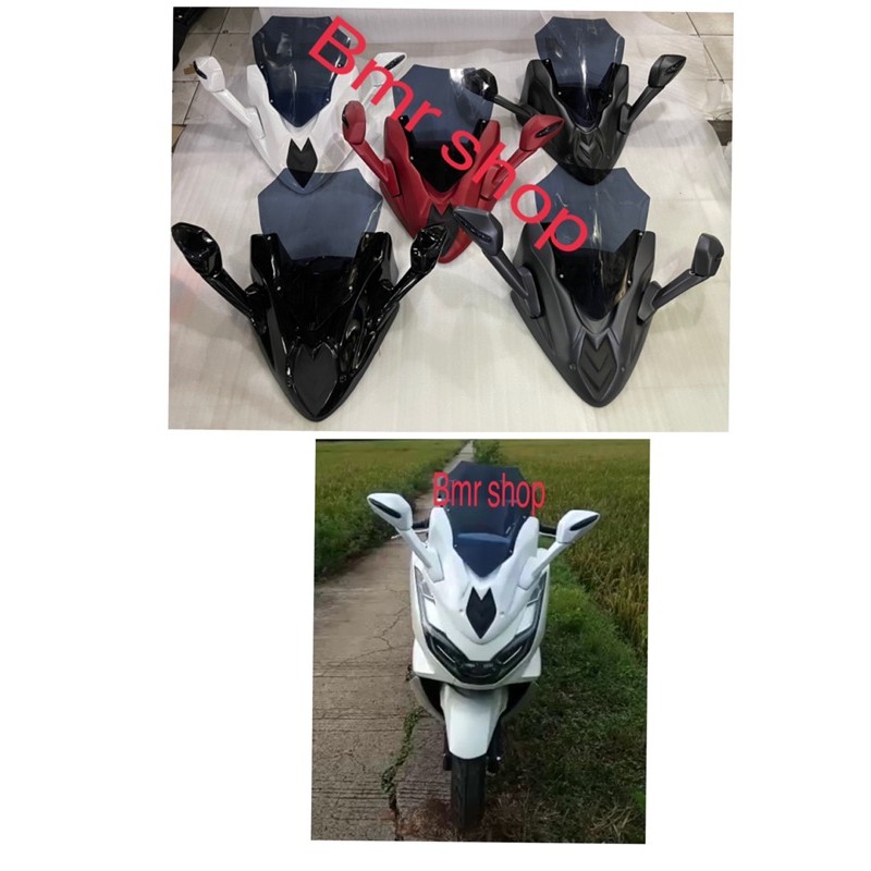 Jual Spion lipat pcx 160 tameng pcx 160 visor pcx 160 windshield pcx ...