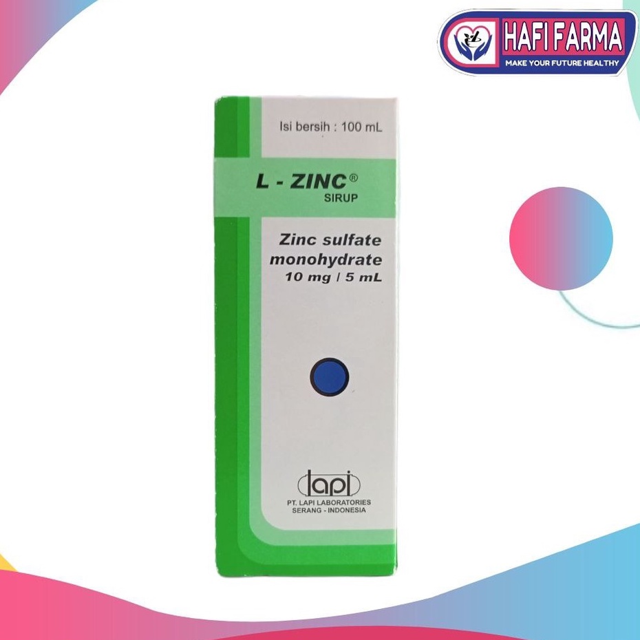 Jual L - ZINC SYRUP 100ML | Shopee Indonesia