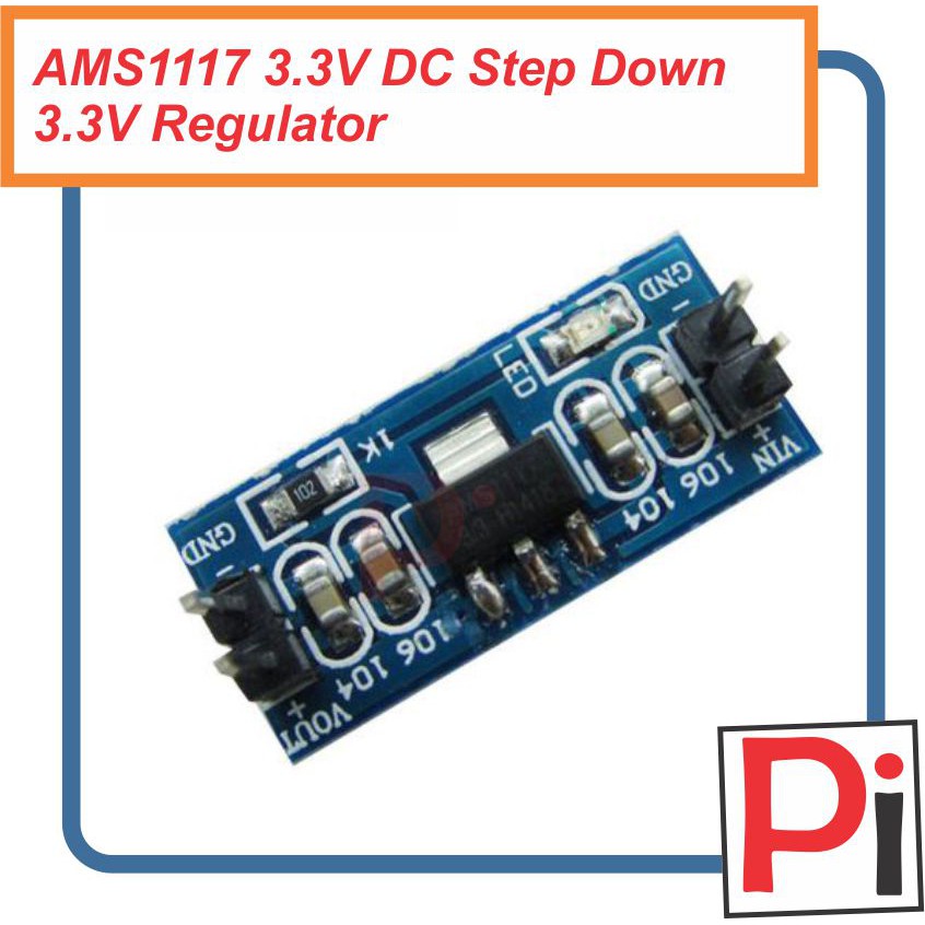 Jual 3.3V Voltage Regulator Module AMS1117 DC Step Down | Shopee Indonesia