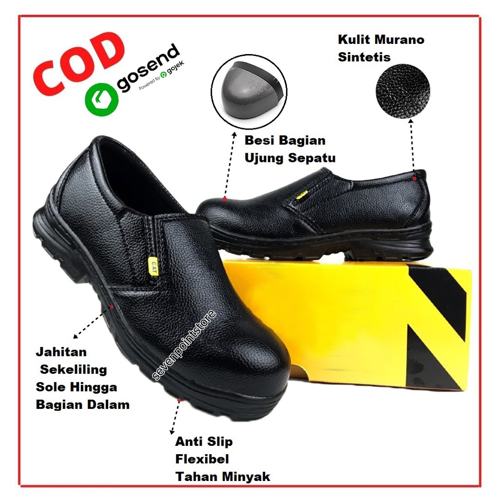 Jual Sepatu Safety Slop - Safety Slip-on Sepatu Kerja Safety Selop ...