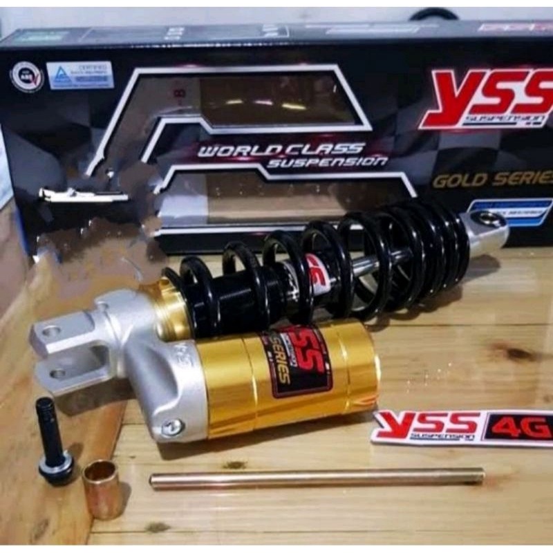 Jual SHOCK YSS C EURO ORIGINAL VARIO 125 VARIO 150 SCOOPY FI BLACK RED GOLD EDITION SERIES ...