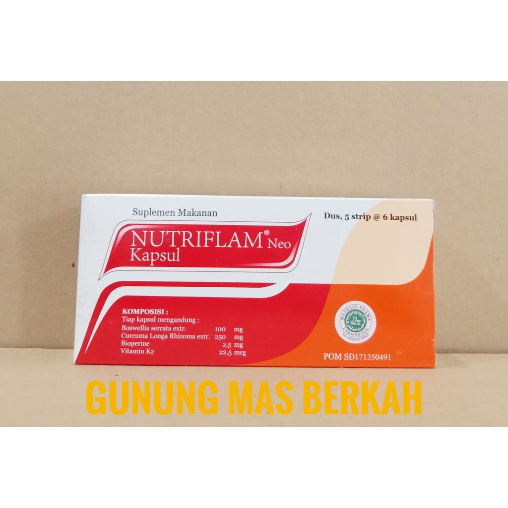 Jual Nutriflam Neo NUTRIFLAM Kapsul - memelihara kesehatan tulang dan ...