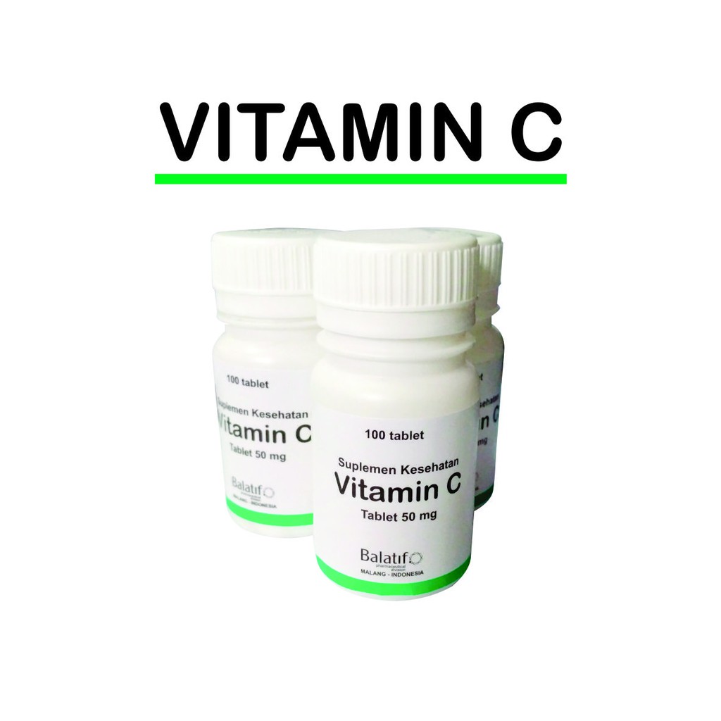 Jual VITAMIN C 50 MG | Shopee Indonesia