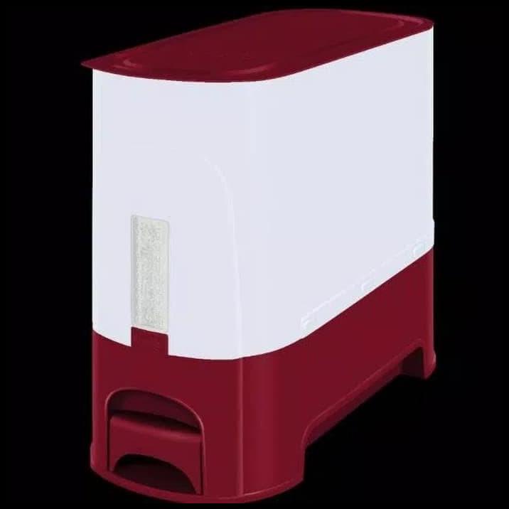 Jual Rice Box 15 Kg Rovega / Tempat Beras / Dispenser Nasi Food Safe ...