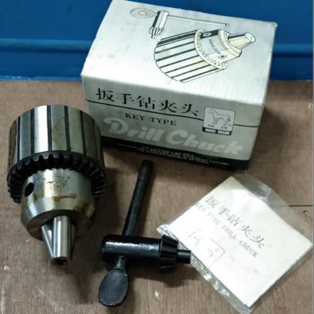Jual Kepala Bor / Drill Chuck Tanpa Drat Tersedia Ukuran ( 13mm & 1/2 ...