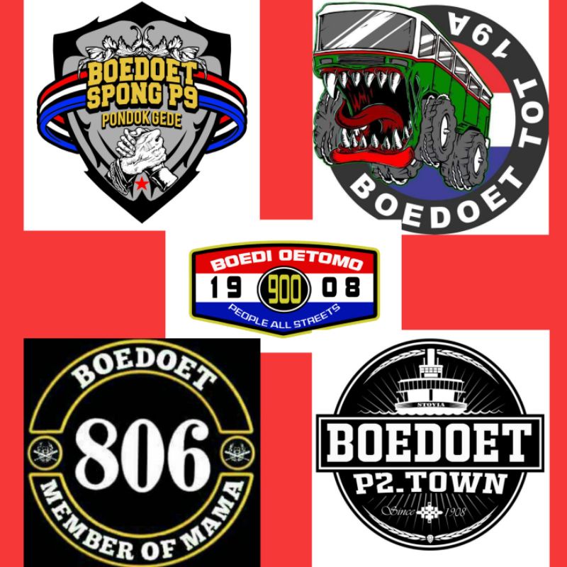 Jual STIKER BOEDOET BASIS 900,19A,P2TOWN,SPONG, DAN 806 | Shopee Indonesia