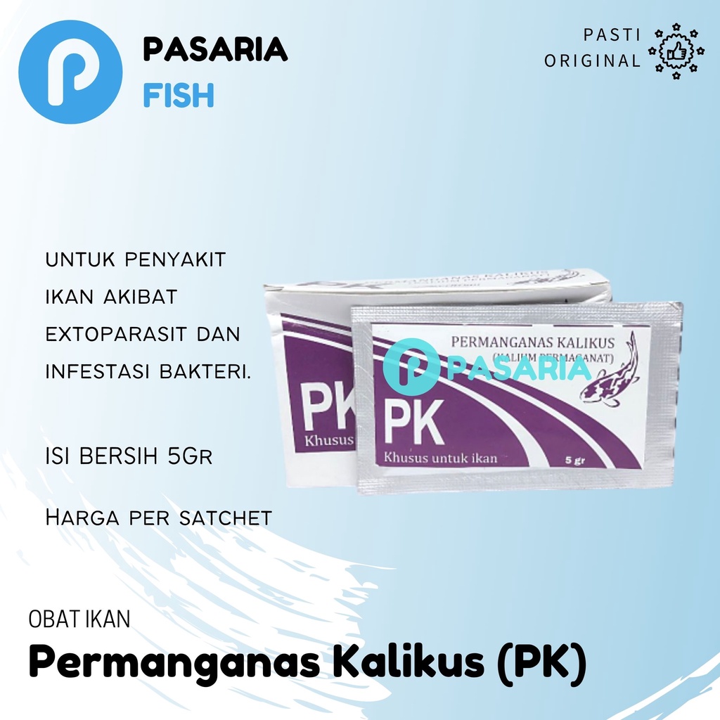 Jual Obat Jamur dan Bakteri PK Obat Ikan Hias dan Koi Permanganas ...