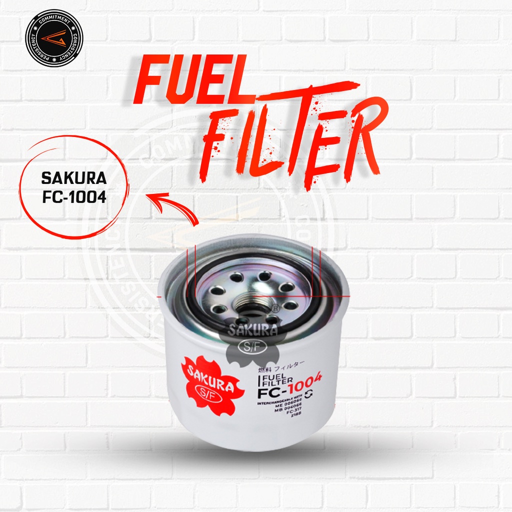 Jual Sakura Fuel Filter Solar FC-1004 / FC1004 /ME006066 /MB006066 ...