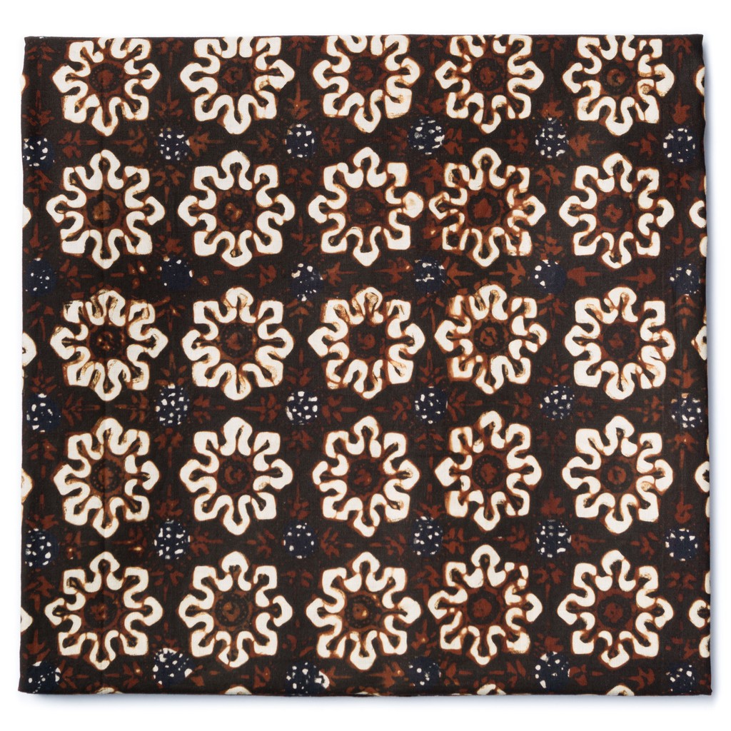Jual Kain Batik Cap Sogan Jogja Motif Ceplok Grompol | Shopee Indonesia