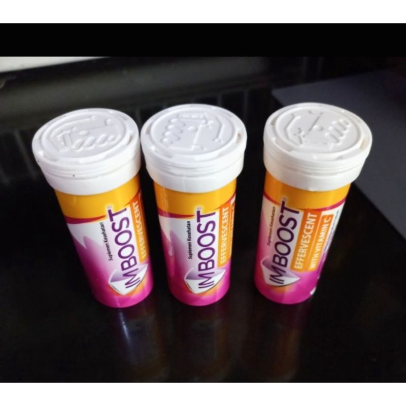 Jual IMBOOST EFFERVESCENT WITH VITAMIN C - 1 TUBE @8 TABLET | Shopee ...