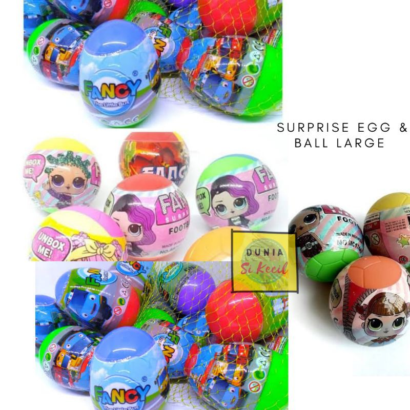 Jual Mainan telur dan bola kejutan BESAR | Shopee Indonesia