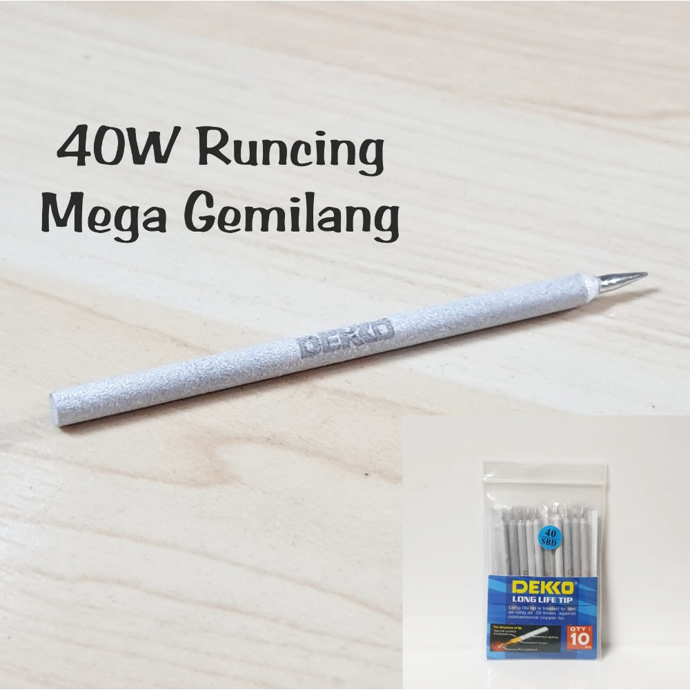 Jual Mata solder Dekko 40 watt Runcing | Shopee Indonesia