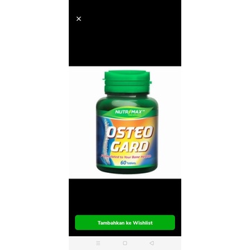 Jual 5 PAKET NUTRIMAX OSTEO GARD OSTEOGARD VITAMIN CALCIUM KALSIUM ...