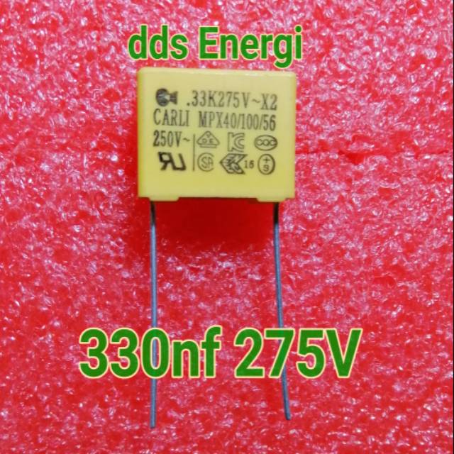 Jual 4 pcs Kapasitor 330N 0.33uf 334K 250V 275V | Shopee Indonesia