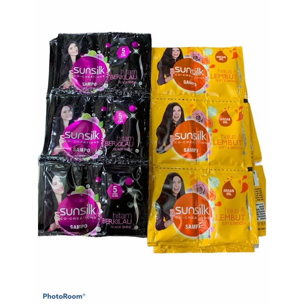 Jual Sampo Sunslik Sachet 1 Renceng isi 12 pcs | Shopee Indonesia
