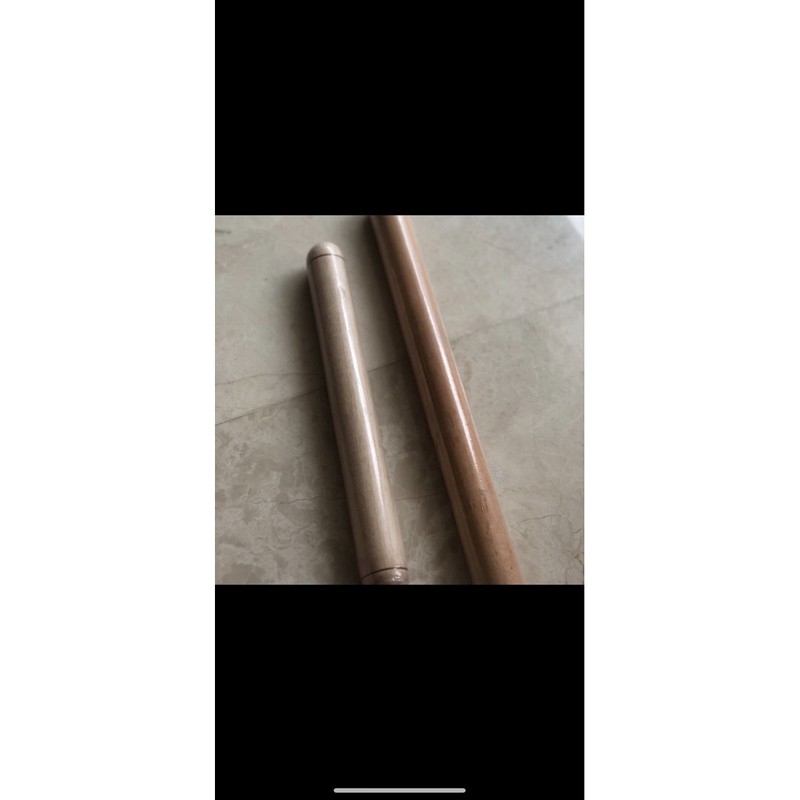 Jual Rolling pin kayu 1 set 30cm dan 40cm | Shopee Indonesia