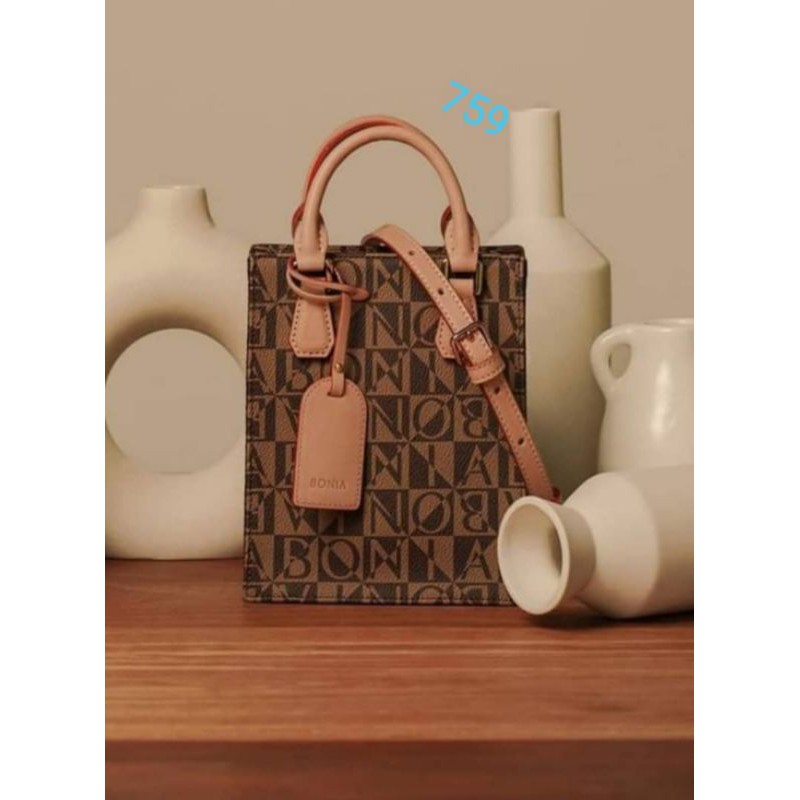 Jual new Tabung monogram Bonia original | Shopee Indonesia