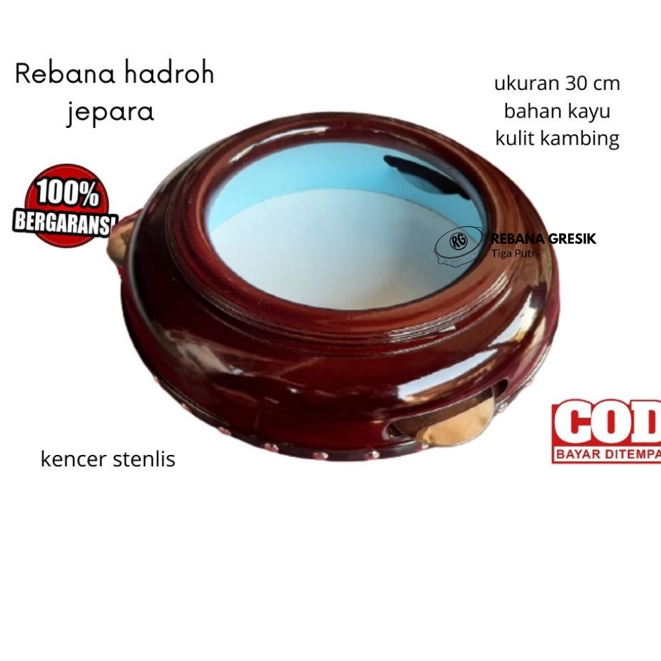 Jual Rebana hadroh banjari murah rebana murah kayu mangga kencer ...