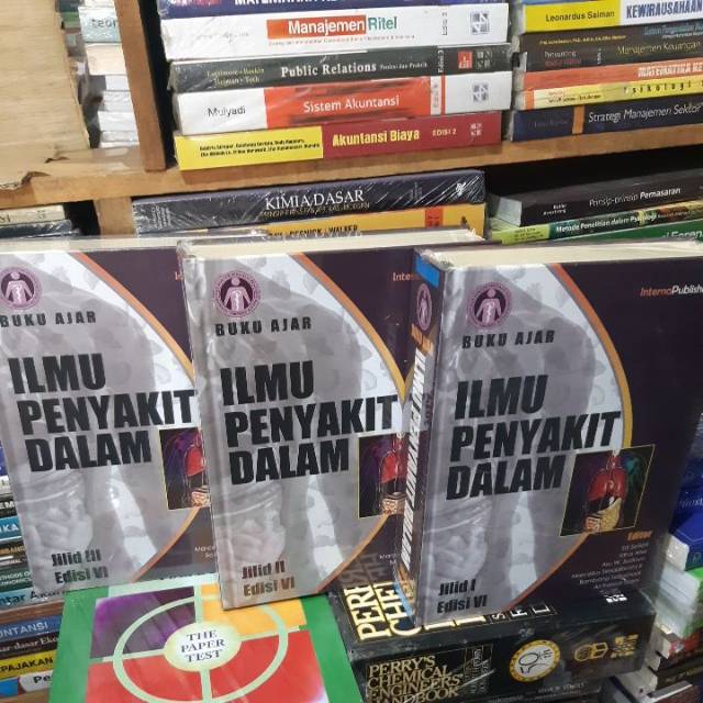 Jual Buku ajar ilmu penyakit dalam jilid 1,2 & 3 edisi 6 tahun 2017 | Shopee Indonesia