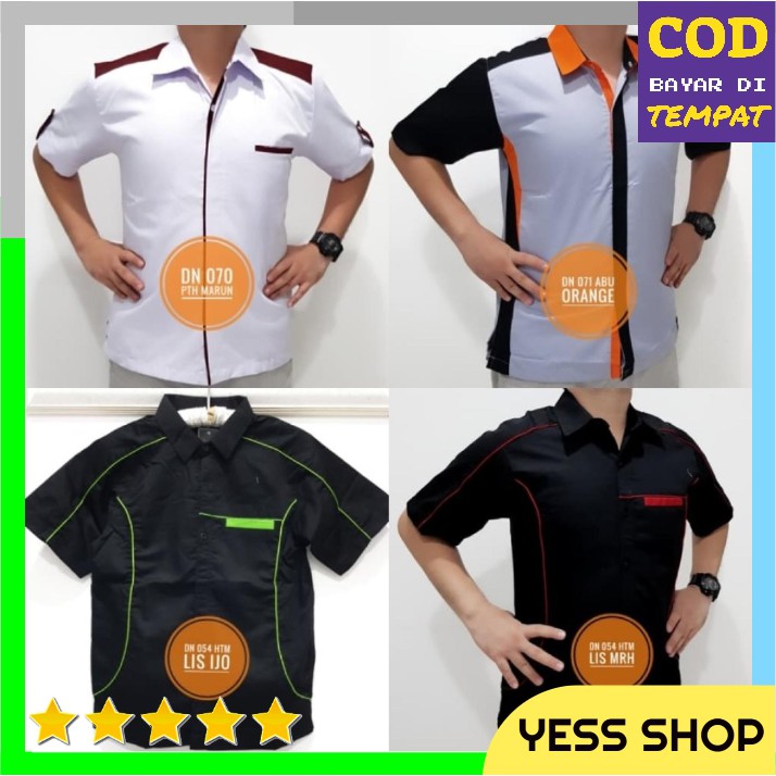 Jual Seragam Uniform Baju Kerja Drill PDH Werpak Dinas Resto Wearpack ...