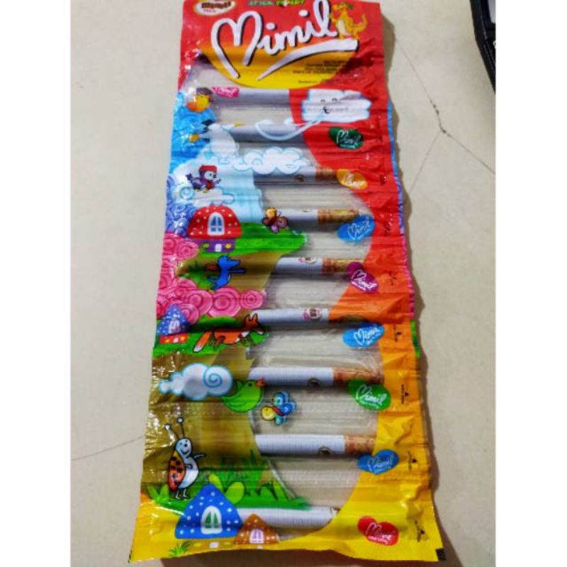 Jual permen rokok mimil permen rokok rasa coklat milo permen stick isi ...