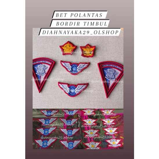 Jual ATRIBUT BORDIR POLRI ( TIMBUL DAN BIASA) | Shopee Indonesia