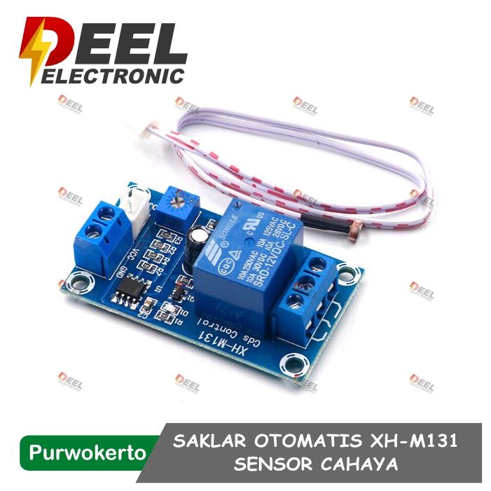 Jual SAKLAR OTOMATIS XH-M131 SENSOR CAHAYA 12V SENSOR LAMPU 250V ...
