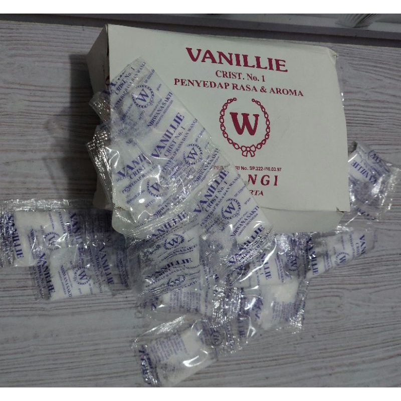 Jual 10sachet bubuk vanillie sachet kecil vanili bubuk sachet kecil ...