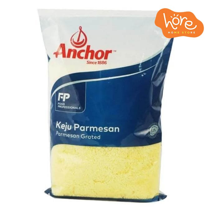Jual Anchor Grated Parmesan - 1kg / Parmesan Parut (Kemasan Asli ...