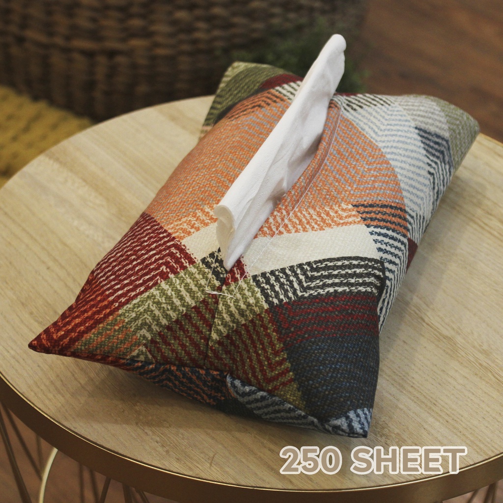 Jual Cover Tempat Tissue Print 250 Sheet 30 x 18 cm / Tempat Tisu Besar ...