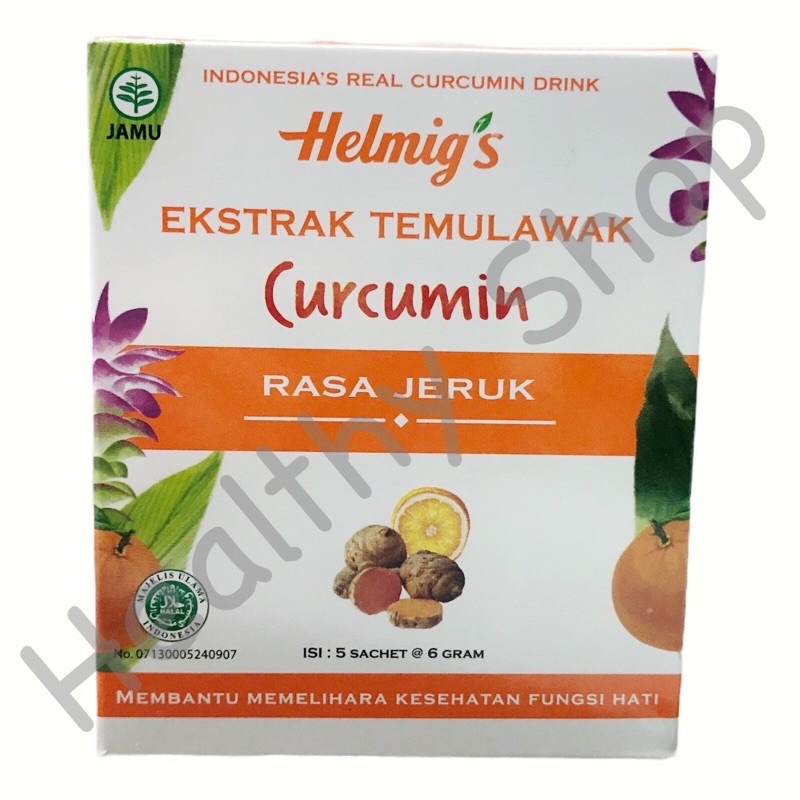 Jual Helmig's Curcumin (Rasa Jeruk) | Shopee Indonesia