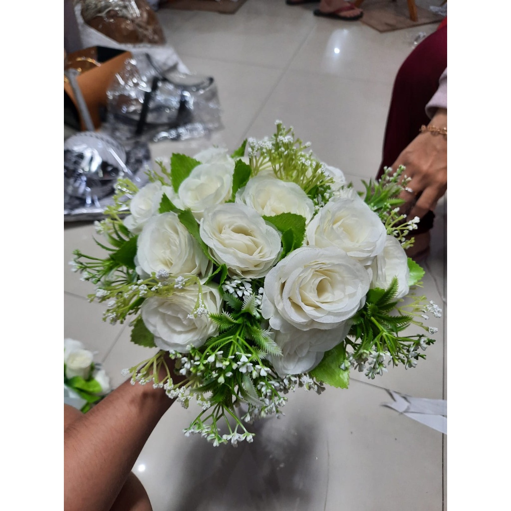 Jual [BISA REQUEST!] Bunga Tangan Buket Pengantin Wedding Hand Bouquet ...