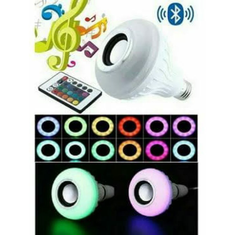 Jual LAMPU LED PLUS speaker BLUETOOTH | Shopee Indonesia
