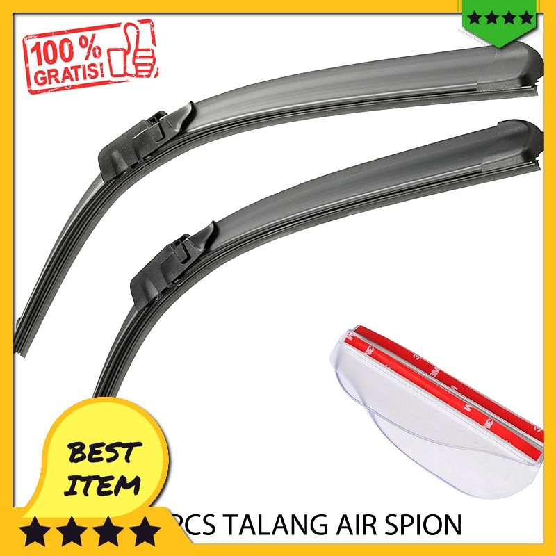 Jual jual wiper mobil frameless 2 pcs - universal semua jenis kendaraan ...