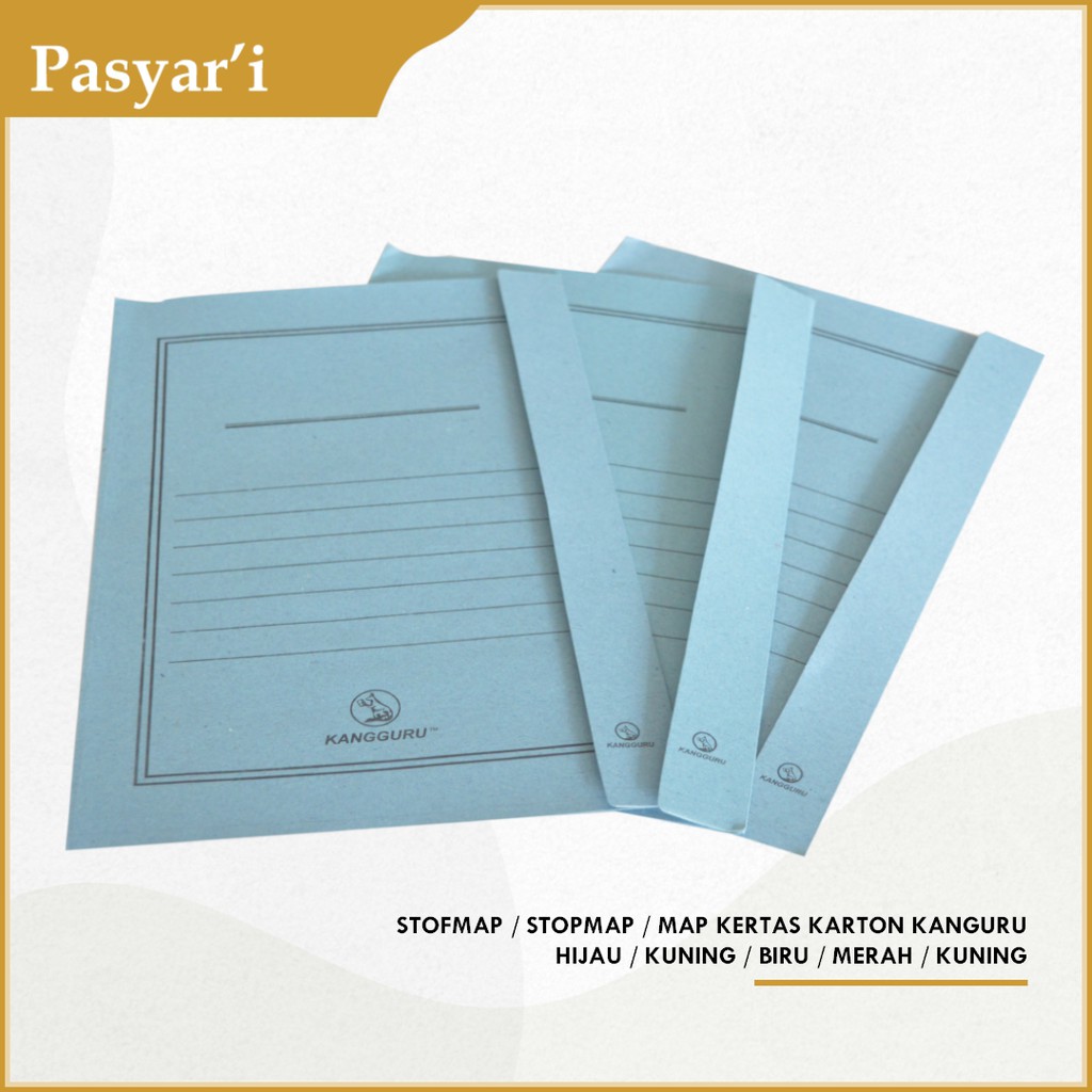 Jual Stofmap / Stopmap / Map Kertas Karton Kanguru Hijau / Kuning ...
