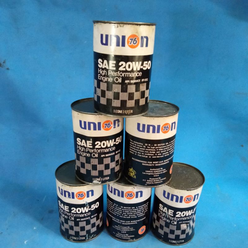 Jual nos union oil 76 hitam utuh dengan oli nya jadul vintage antik ...