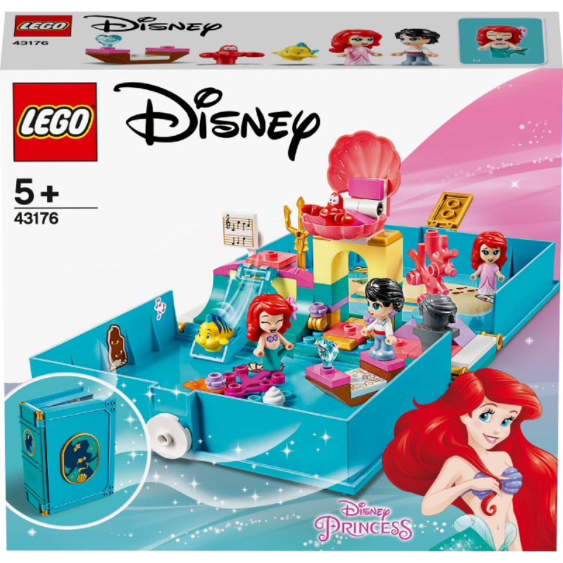 Jual LEO43176 / lego ariel storybook / lego / lego disney /lego disney ...