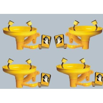 Jual Emergency Wall Mount Eyewash ABS Bowl Pipe threads in accordance ...