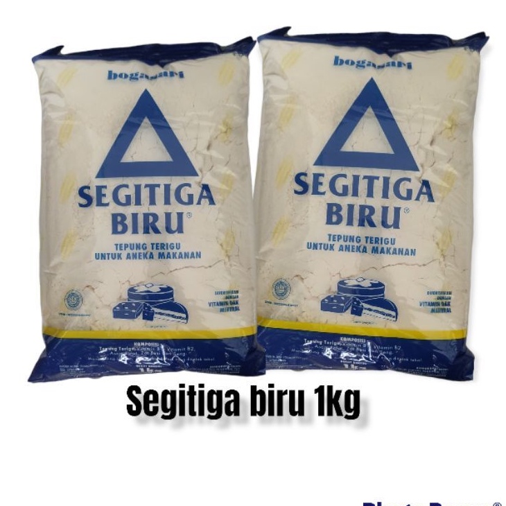 Jual TEPUNG SEGITIGA BIRU 1KG / TEPUNG TERIGU / TEPUNG BOGASARI ...
