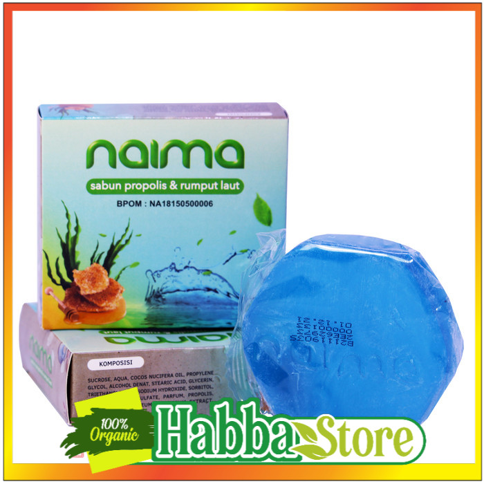 Jual Naima Beauty Soap - Sabun Kecantikan Berbahan Propolis dan Rumput ...