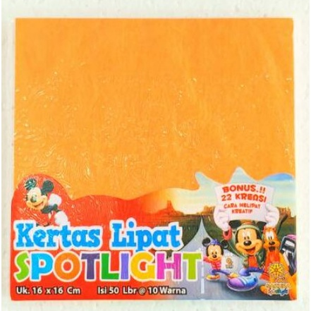 Jual KERTAS LIPAT SAKURA ORIGAMI SPOTLIGHT 50 LEMBAR 12 14 16 10 WARNA ...